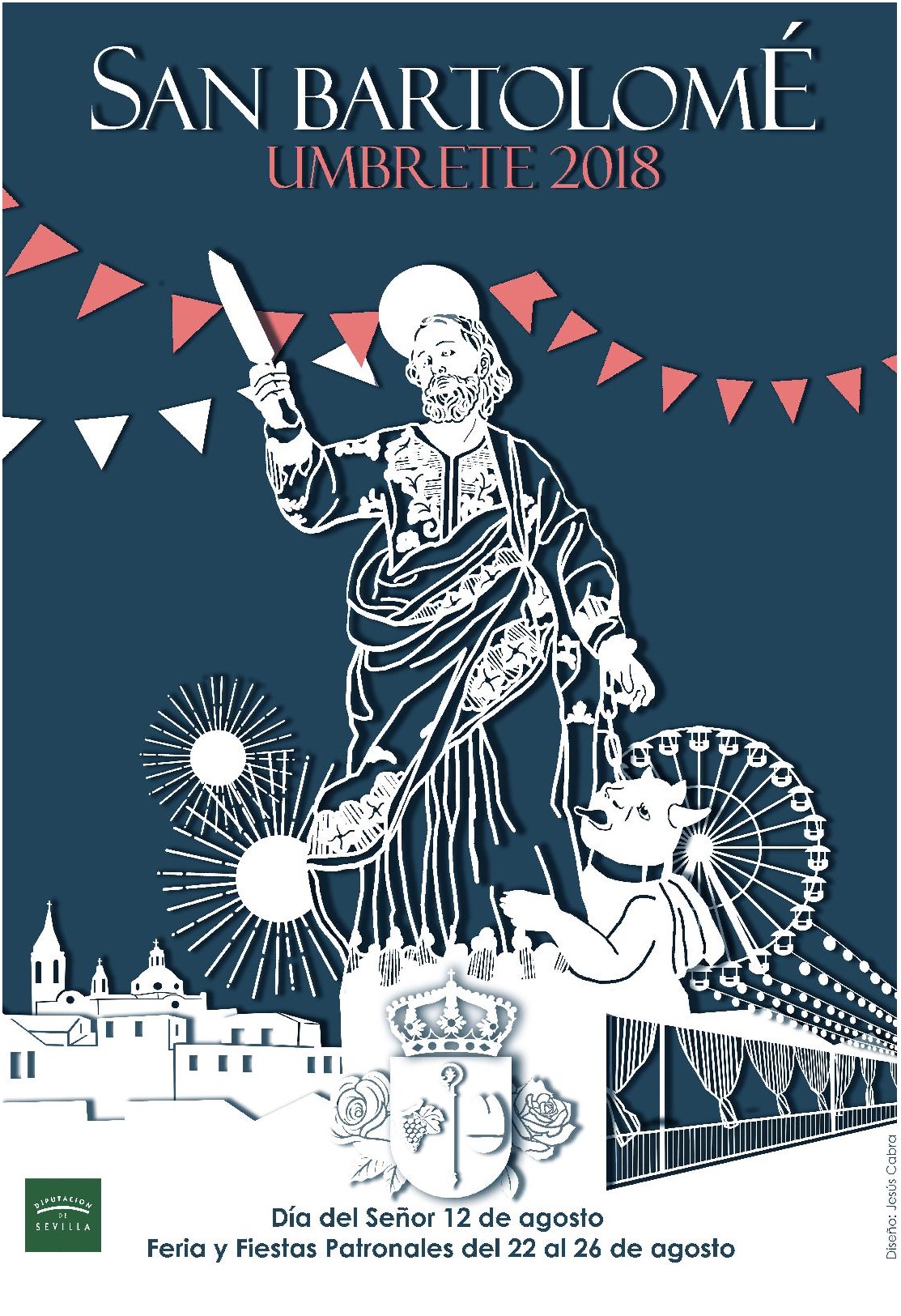 CARTEL ANUNCIADOR DE LA FERIA Y FIESTAS PATRONALES